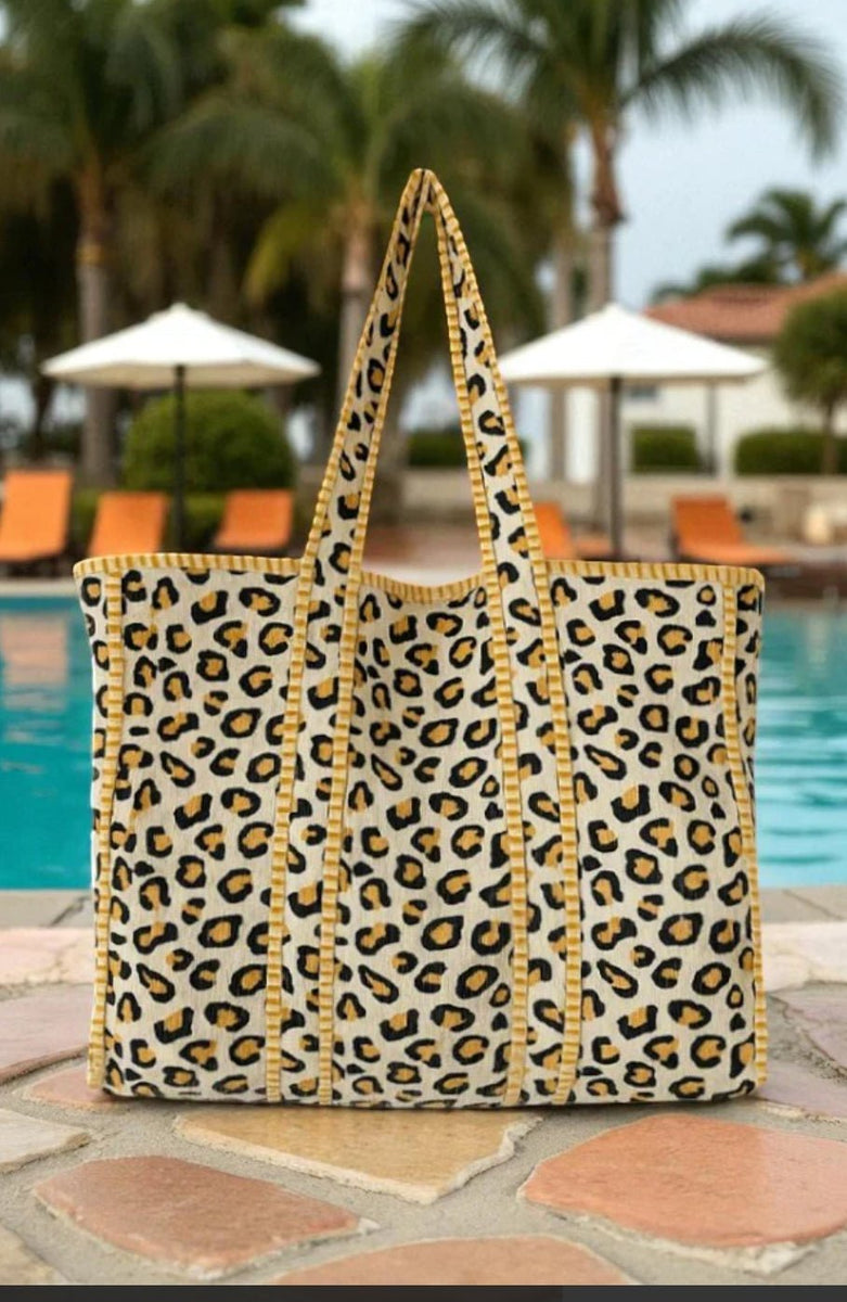 The Wild One Cheetah Print Tote Bag – Sassy Inspiration